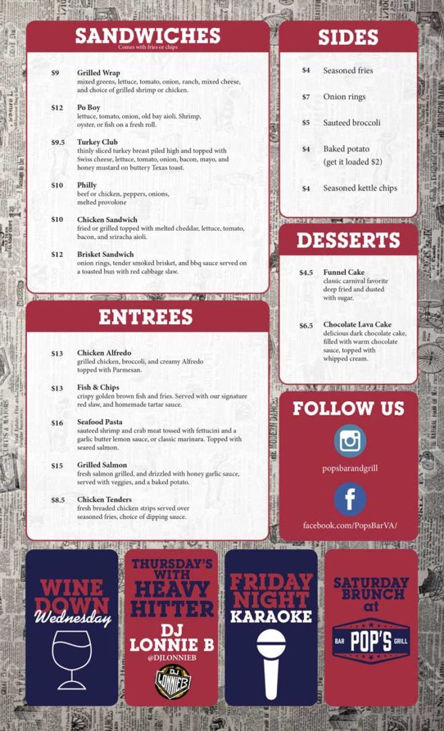 Pop's Bar & Grill